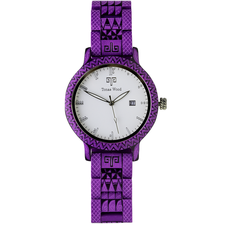 Relojes de madera pintados a mano | El 1er Reloj Alebrije Tonas Wood ...